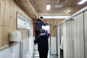 '청정' 태안, 봄맞이 공중화장실 대청소